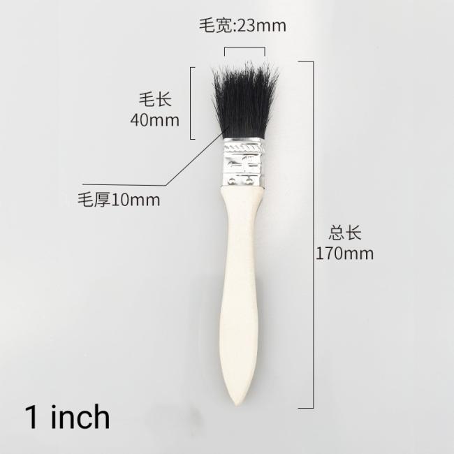 Wholesale Rubber Handle Paint Brush Blue TPR Paint Brush Set