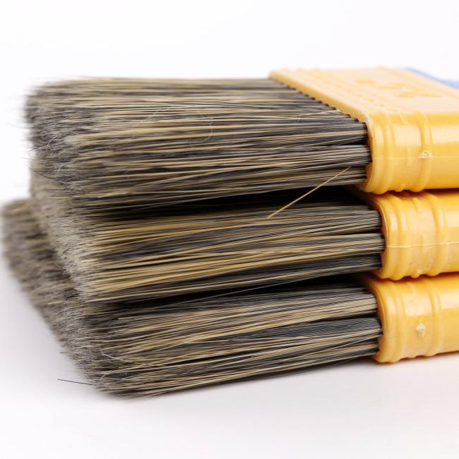 High Quality Custom Artist Painting Tools Wooden Handle Paint Brushes with Different Size