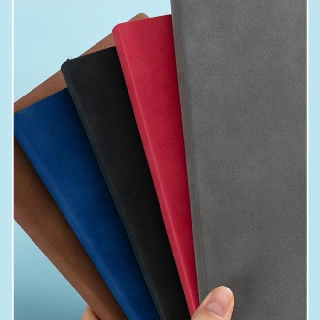 Hardcover-Journal-Notebooks, 6 Packs A5 Lined Journals Notebook for Writing 200 Pages, 8.2 X 5.5 Inch, 6 Colors Classic Ruled Notebooks for Work
