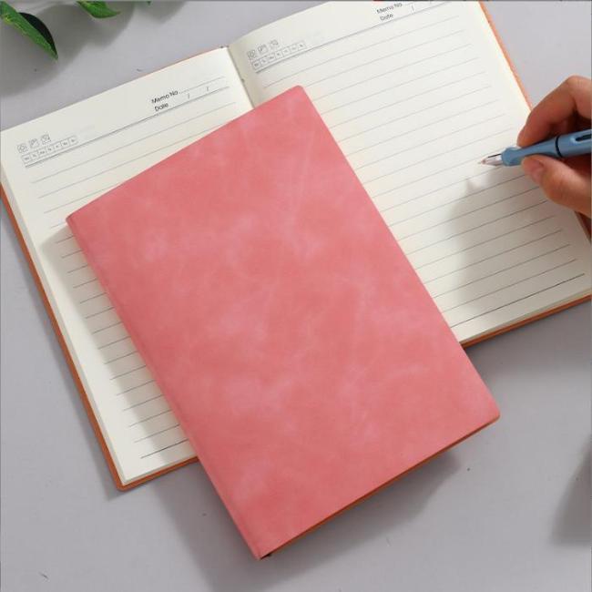 Hardcover-Journal-Notebooks, 6 Packs A5 Lined Journals Notebook for Writing 200 Pages, 8.2 X 5.5 Inch, 6 Colors Classic Ruled Notebooks for Work