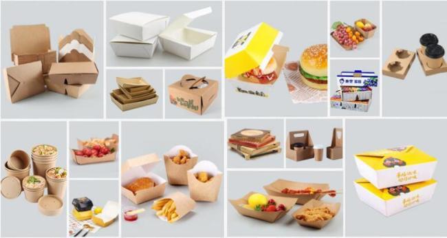 High Quality Regular Supply Kraft Paper Cake or Bread Box Take Away Container