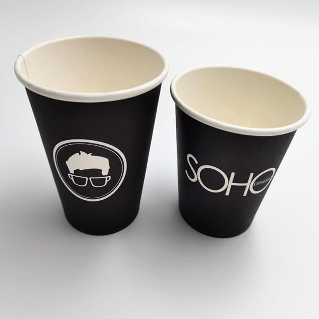 Hot Paper Cup Sleeve Custom Paper Coffee Cup with Logo Coffee Paper Cups