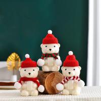 China Wholesale Bear Shape PET Plastic Bottle 350ml 450ml 700ml with Cap Reusable Juice Milktea for sale