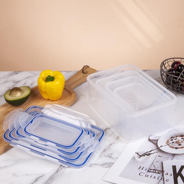 Quality Simple Style Refrigerator Plastic Box for Clear Vegetable and Fruit Storage US for sale