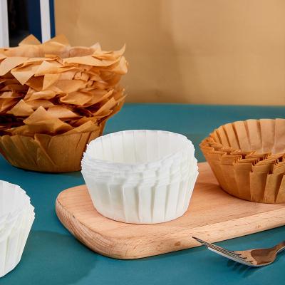 China White/Brown Disposable Eco Friendly Cupcake for Shipping Cost and Estimated Delivery Time for sale