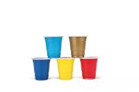 China Disposable PP Plastic Cup 5oz 150ml Juice Drinking with Customized Logo for sale
