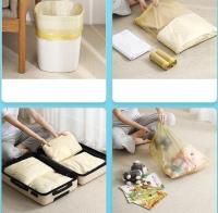 China Custom PE Trash Bag 33x12 Inch Colourful Plastic Dustbin 10-30 Mic Thickness for sale