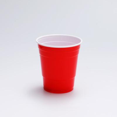 China PP Material 16oz Disposable Bicolor Cup Fun and Convenient for Birthday Game Party for sale