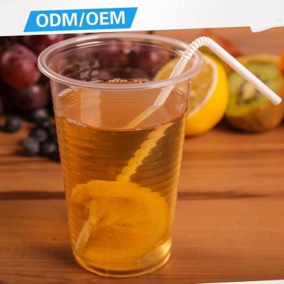 China Disposable PP Plastic Cup 3.5 Oz 100 Ml Various Size Juice Drinking with Customized Logo for sale