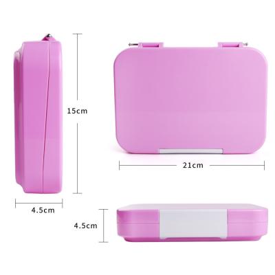 China Kids Children Lunch Box with Large Capacity and Portable PP Material for sale