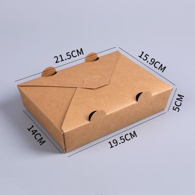 중국 의약품 포장 물 기반 물성 일회용 패스트 푸드 그릇 가져가식 점심 상자 25cm*25cm*15cm 판매용