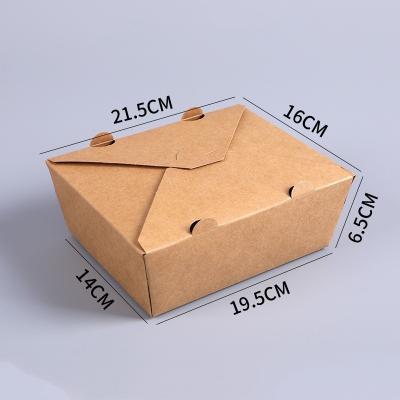 중국 의약품 포장 물 기반 물성 일회용 패스트 푸드 그릇 가져가식 점심 상자 25cm*25cm*15cm 판매용