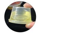 China Customized Transparent Disposable PP Sauce Separation Cup with Lid 13cm x 12.4cm for sale