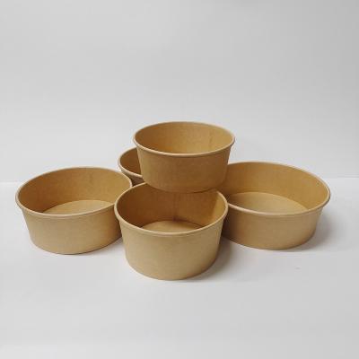 中国 26オンス クラフトスープバケツ 環境に優しい生物分解性 電子レンジで保存できる食品 販売のため