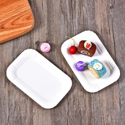 Cina Piatto quadrato Prodotti usa e getta Imballaggi alimentari Torta con materiale biodegradabile in vendita