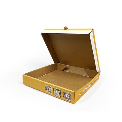 Cina Confezione di pizza in cartone Kraft per contenitori alimentari Peso lordo 0,500 kg sfusi in vendita