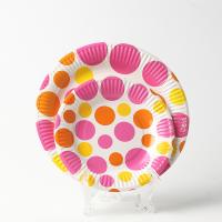 Quality Colourful Party Plates Cups Napkins Sets for Fully Customized Disposable Paper for sale