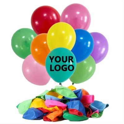 China Shipping Cost 12 Inch Balloons Emulsion Environmental Friendly 2.8g Polychromatic Design for sale