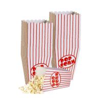 China Custom Logo Eco Friendly Disposable Popcorn Boxes Food Grade Cardboard 1000ml for sale