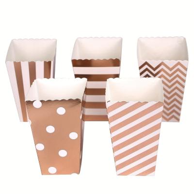 China Customized Logo Paper Popcorn Bucket and Box for Customized Packaging Solutions for sale