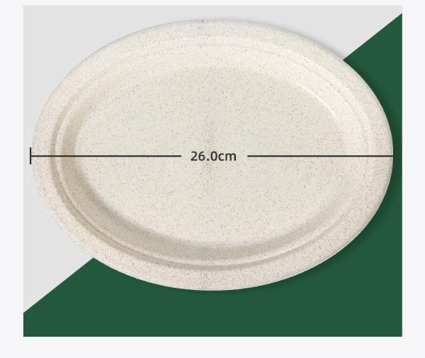 Quality 43cm*33cm*33cm Package Size Disposable Tableware Made from Eco-friendly Rice for sale