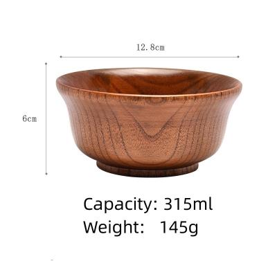 China Reusable Eco Friendly Wooden Bowl/ Noddle Bowl/ Salad Bowl for Eco-Friendly Lifestyle for sale