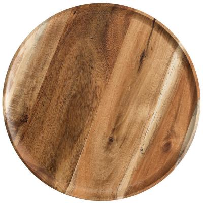 Cina Piatto rotondo di legno piatto da cucina con richiesta personalizzata e personalizzazione negli Stati Uniti in vendita