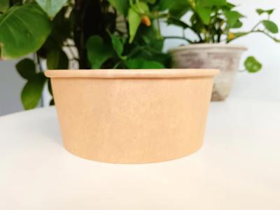 China 5.000kg Wegwerpbare ronde rechthoekige kraftpapier kom soep salade kom Aanvankelijke betaling Te koop