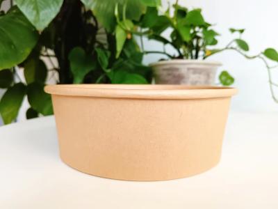 China 5.000kg Wegwerpbare ronde rechthoekige kraftpapier kom soep salade kom Aanvankelijke betaling Te koop