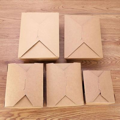 Cina Contenitore per la preparazione del pasto di carta kraft usa e getta per la preparazione del pasto per la preparazione del pasto per la preparazione del pasto per la preparazione del pasto in vendita