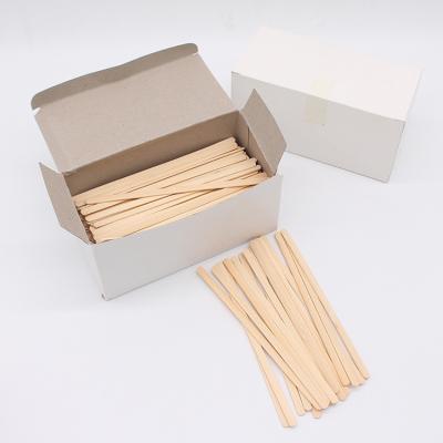 China Custom Disposable Bamboo Round Head Coffee Stirrer Various Sizes for a Greener Choice for sale