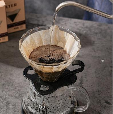 China Flexographic Printing Disposable Food Grade Filter Paper for Coffee Tea Paper Filter for sale