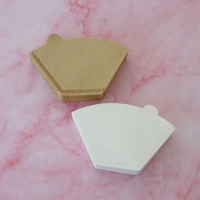 China Nature U-Shape Filter Grootte voor 2-4 kopjes 3 6 9 Koffiefilterpapier Geen deksel 30 dagen Terugbetaling Te koop