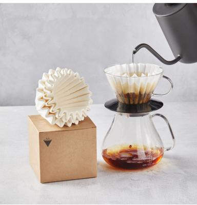 Cina Filtro per caffè in carta ecologico 245*85mm E per la preparazione a mano senza personalizzazione del coperchio in vendita