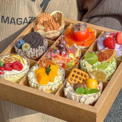 Κίνα Πικνίκ κουτί 25cm*25cm με κάλυμμα Χαρτί Κραφτ Απορρίψιμη συσκευασία φλιτζάνι Mousse φιλικό προς το περιβάλλον προς πώληση