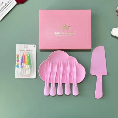 Cina Piatto di torta in plastica in PP usa e getta per feste in vendita