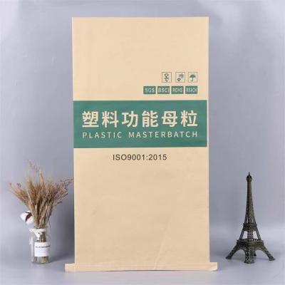 Cina Taschino pratico di carta-plastica per imballaggi chimici a prova di umidità in vendita