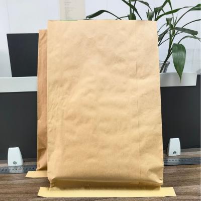 China Customized Spot 5kg Paper Bag with Thick Chemical Plastic Particles Supports Printing for sale