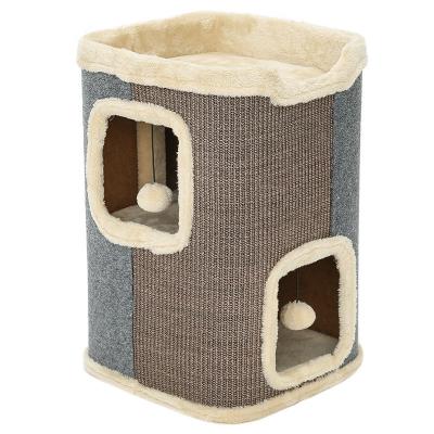 China Pet Supplies Cat Toy and Cat Tree with Cat Tunnel 15.000kg Package Gross Weight for sale