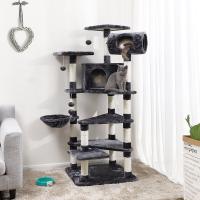 China Multi-Layer Cat Scratching Post with Large Jumping Platform Customized Requests Accepted for sale