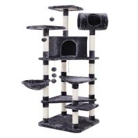 China Multi-Layer Cat Scratching Post with Large Jumping Platform Customized Requests Accepted for sale