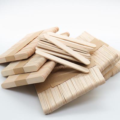 China Printed Wooden Ice Cream Sticks for Straight Style Popsicle Stick Tools Customization for sale
