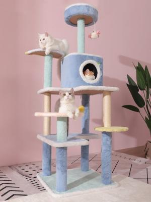 China Não árvore de gato elétrica 1/2/3/4 camadas gatos escalador raspador com custo de envio incluído à venda