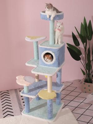 China Não árvore de gato elétrica 1/2/3/4 camadas gatos escalador raspador com custo de envio incluído à venda