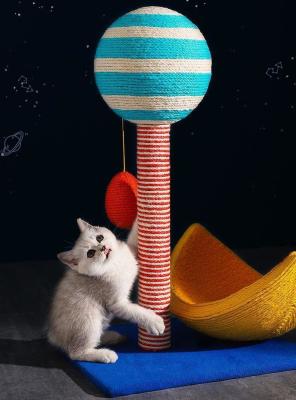 China Nicht elektrische Katze Baum mittlere Größe Katze Kratzbrett Katze Krabbeln Rahmen Katze Spielzeug zu verkaufen