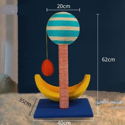 China Custom Size Cat Tree with Cat Scratch Pillar and Crawling Frame for sale