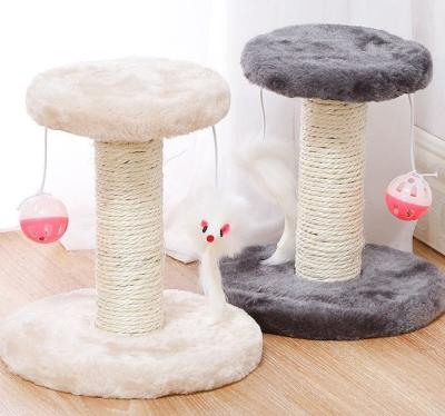 China US Sisal Cat Climbing Frame Cat Toy Pillar Cat Jumping Platform Cat Frame for sale