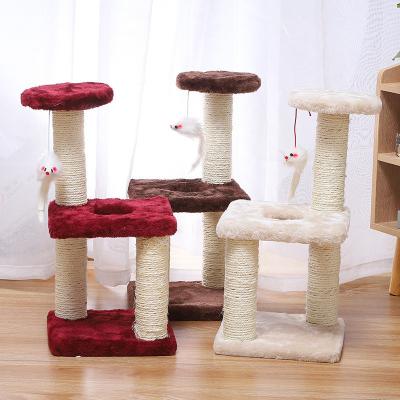 China Cat Toy Pillar Cat Frame for Climbing and Scratching 42.00cm * 32.00cm * 25.00cm Tamanho do pacote à venda