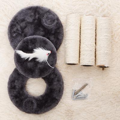 China Cat Toy Pillar Cat Frame for Climbing and Scratching 42.00cm * 32.00cm * 25.00cm Tamanho do pacote à venda