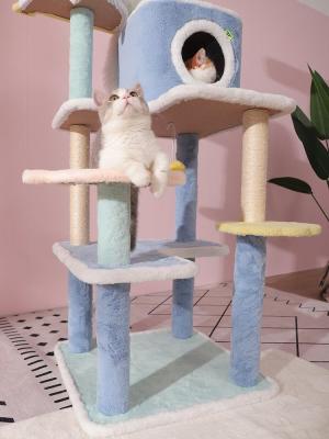 中国 デザイン カスタムサイズ 1/2/3/4 層の多色猫の木 販売のため